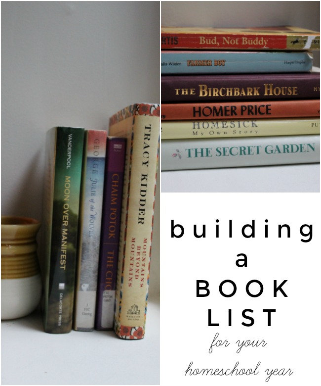 BUILDING A BOOK LIST FOR YOUR HOMESCHOOL YEAR - Living Well + Learning Well