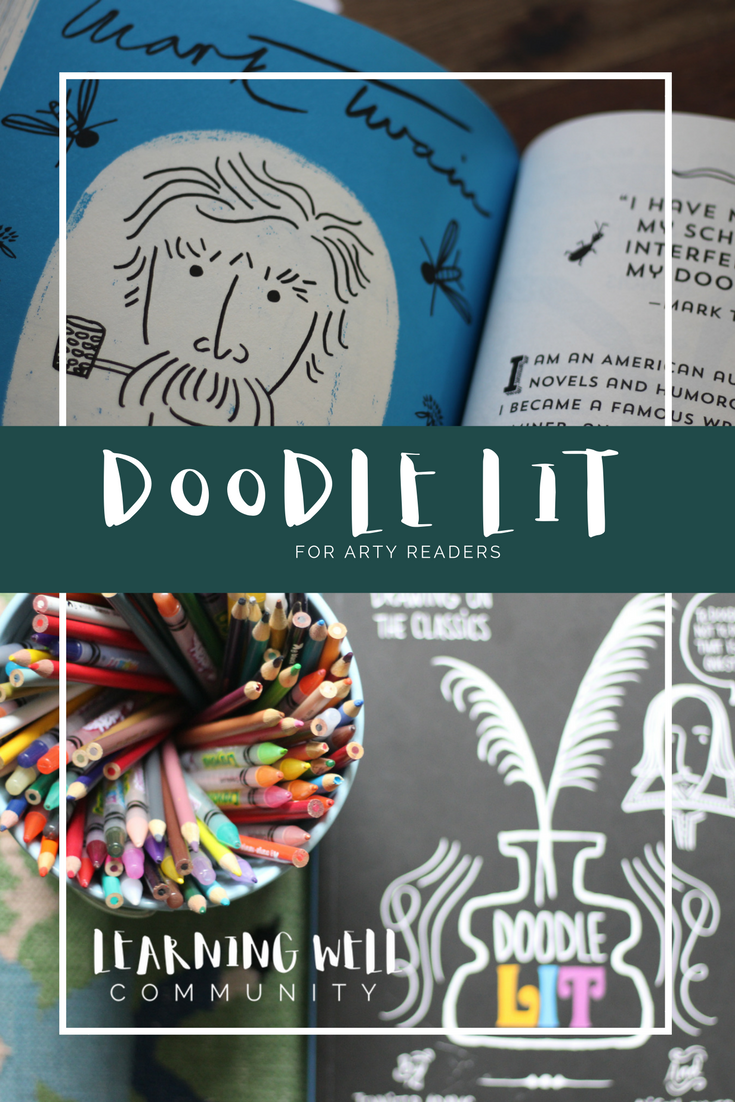 DOODLE LIT FOR ARTY READERS - Living Well + Learning Well