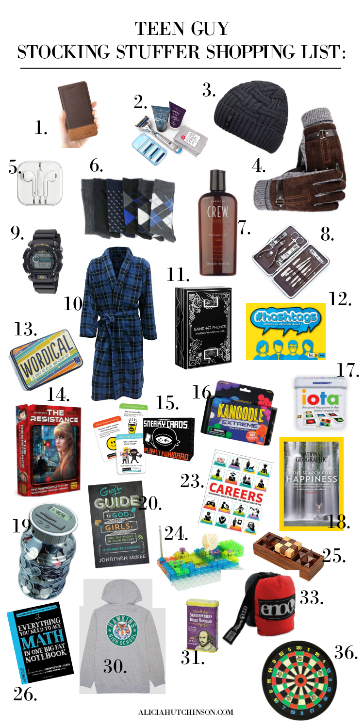 The Best 36 Gifts Your Teen Guy Will Love - Living Well + Learning Well