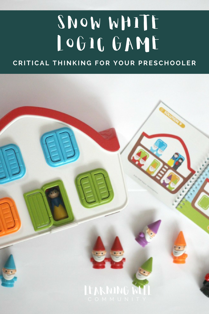 SNOW WHITE LOGIC GAME: CRITICAL THINKING FOR YOUR PRESCHOOLER ...