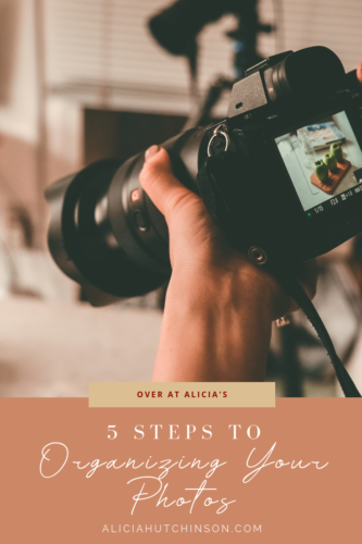 5 Steps to Organizing Your Photos - Living Well + Learning Well