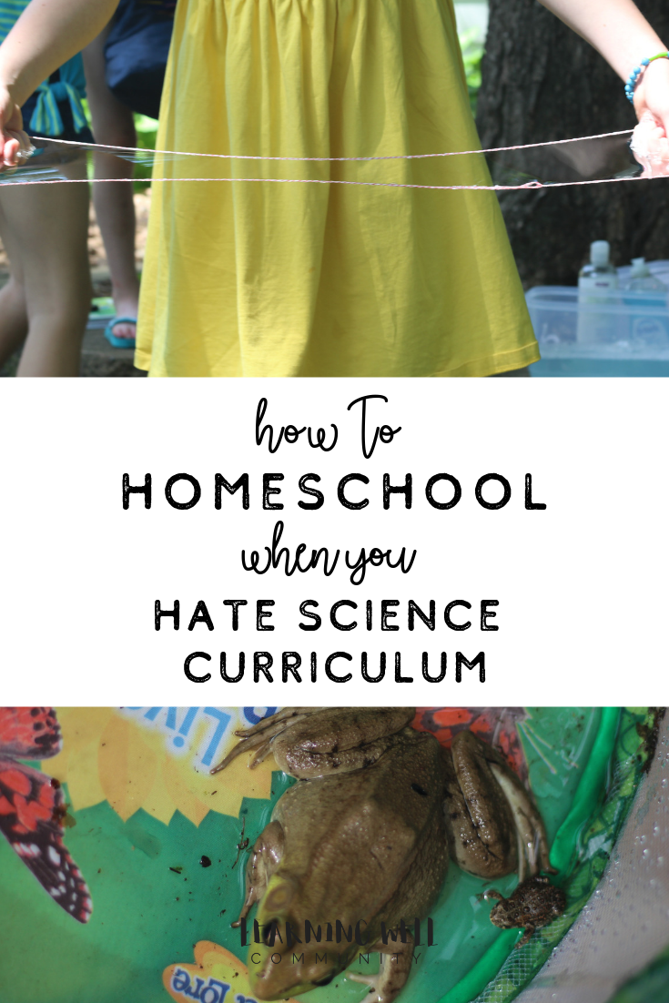 How To Homeschool When You Hate Science Curriculum - Learning Well