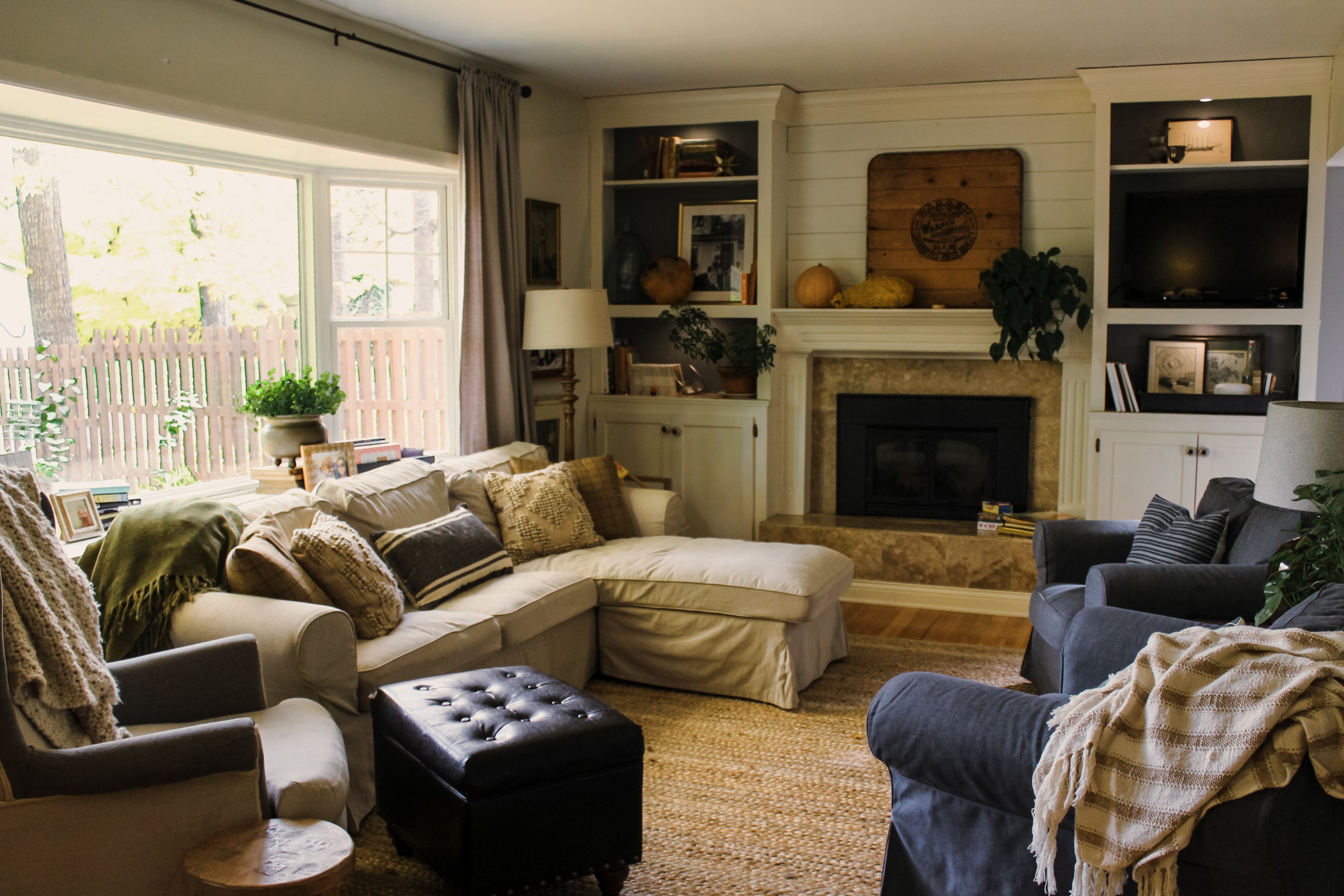 How To Love Living in a Little Home with a Big Family: A Fall Home Tour ...