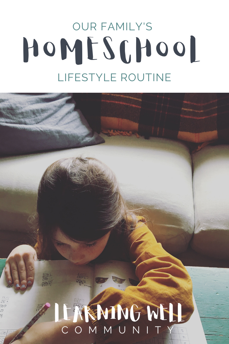 OUR FAMILY'S HOMESCHOOL LIFESTYLE ROUTINE - Learning Well