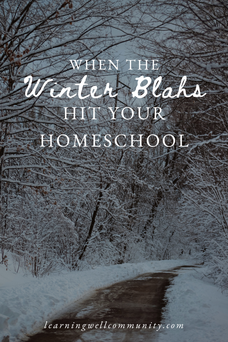 When the Winter Blahs Hit Your Homeschool (Especially With Older Kids ...
