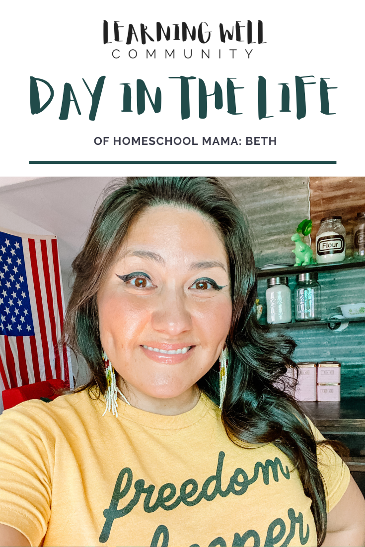 Homeschooling Day in the Life: Beth, homeschooling mama to teenagers ...
