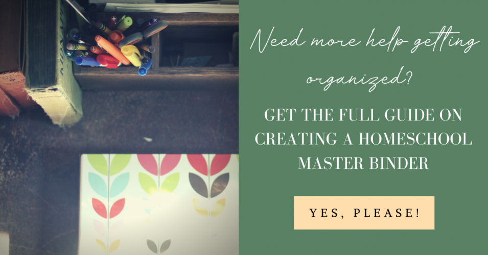 MASTER HOMESCHOOL BINDER - Learning Well