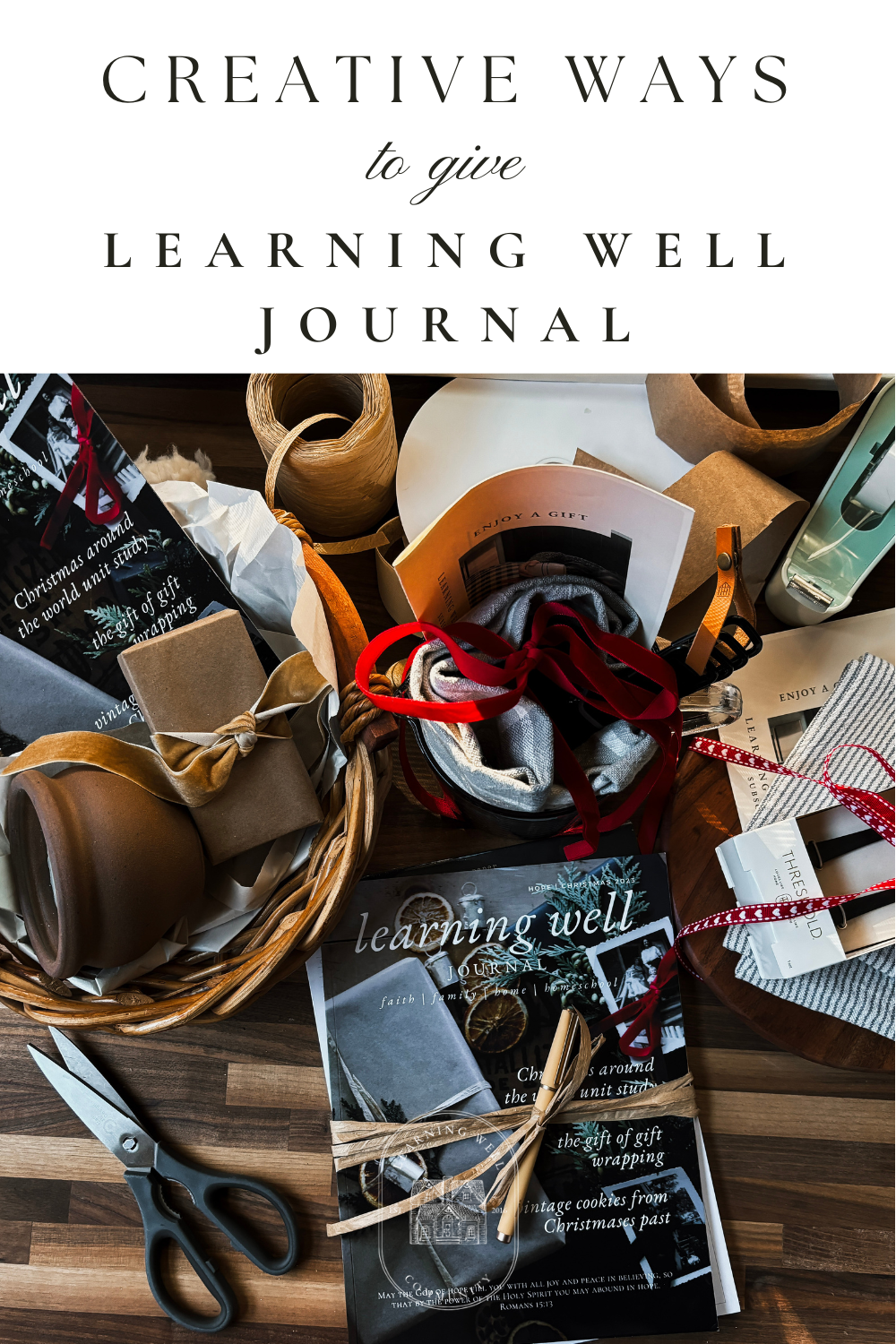 4 Creative Ways to Give Learning Well Journal to All the Friends on ...